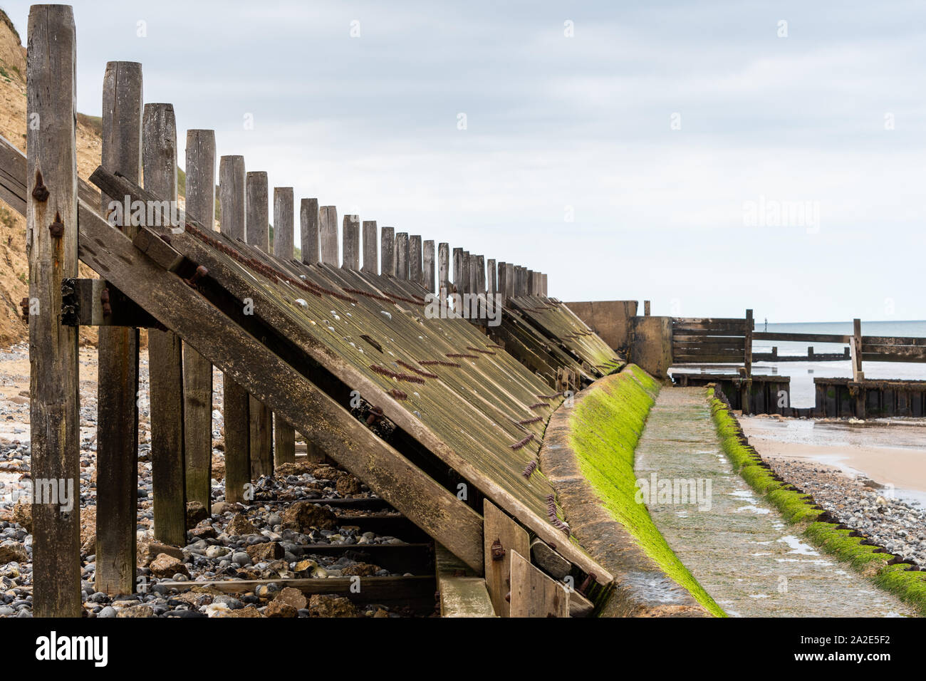Old sea defenses hi-res stock photography and images - Alamy