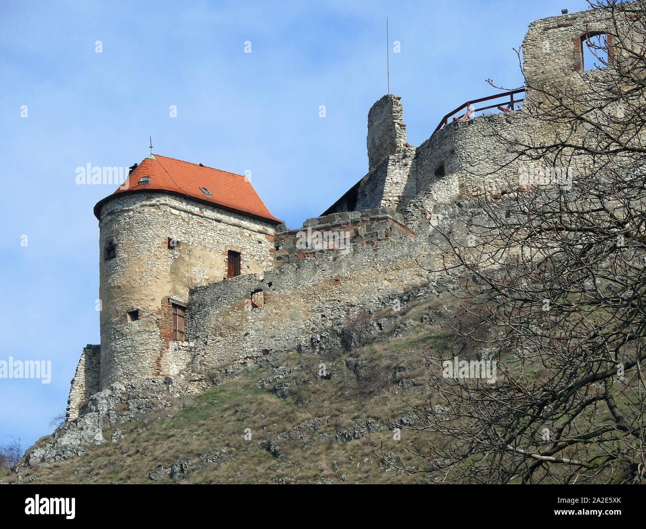 13th century castle, Sümeg, Hungary, Magyarország, Europe Stock Photo ...