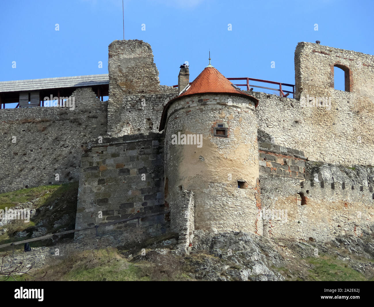 13th century castle, Sümeg, Hungary, Magyarország, Europe Stock Photo ...