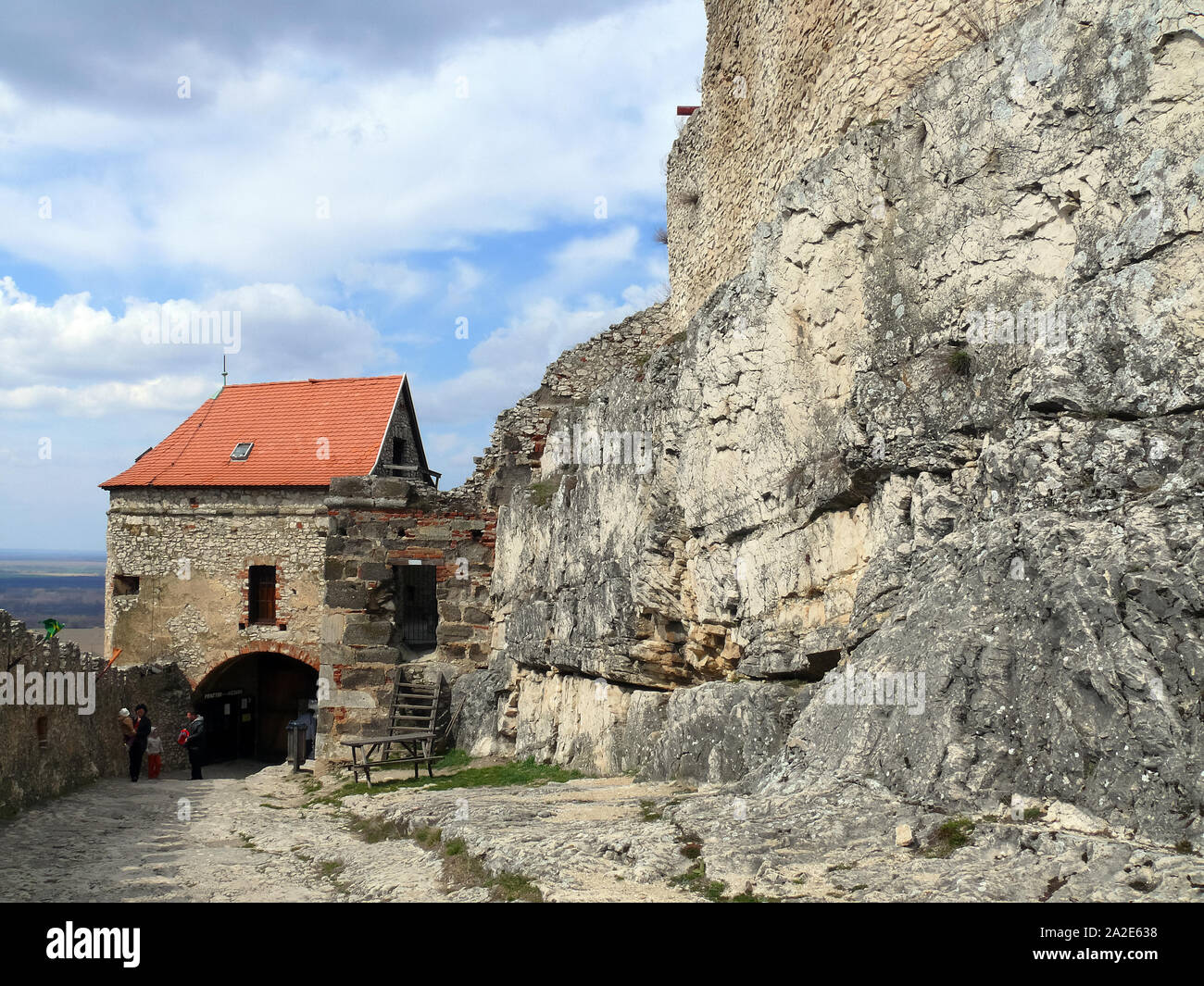 13th century castle, Sümeg, Hungary, Magyarország, Europe Stock Photo ...