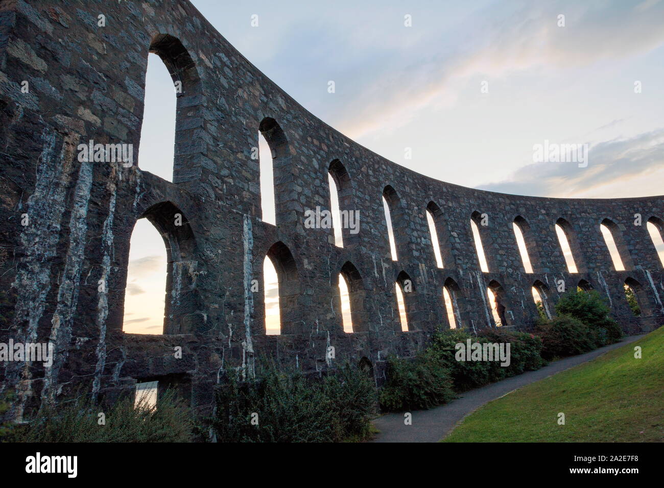 McCaig's Tower, the colosseum of Oban, Argyll, Scotland Stock Photo - Alamy