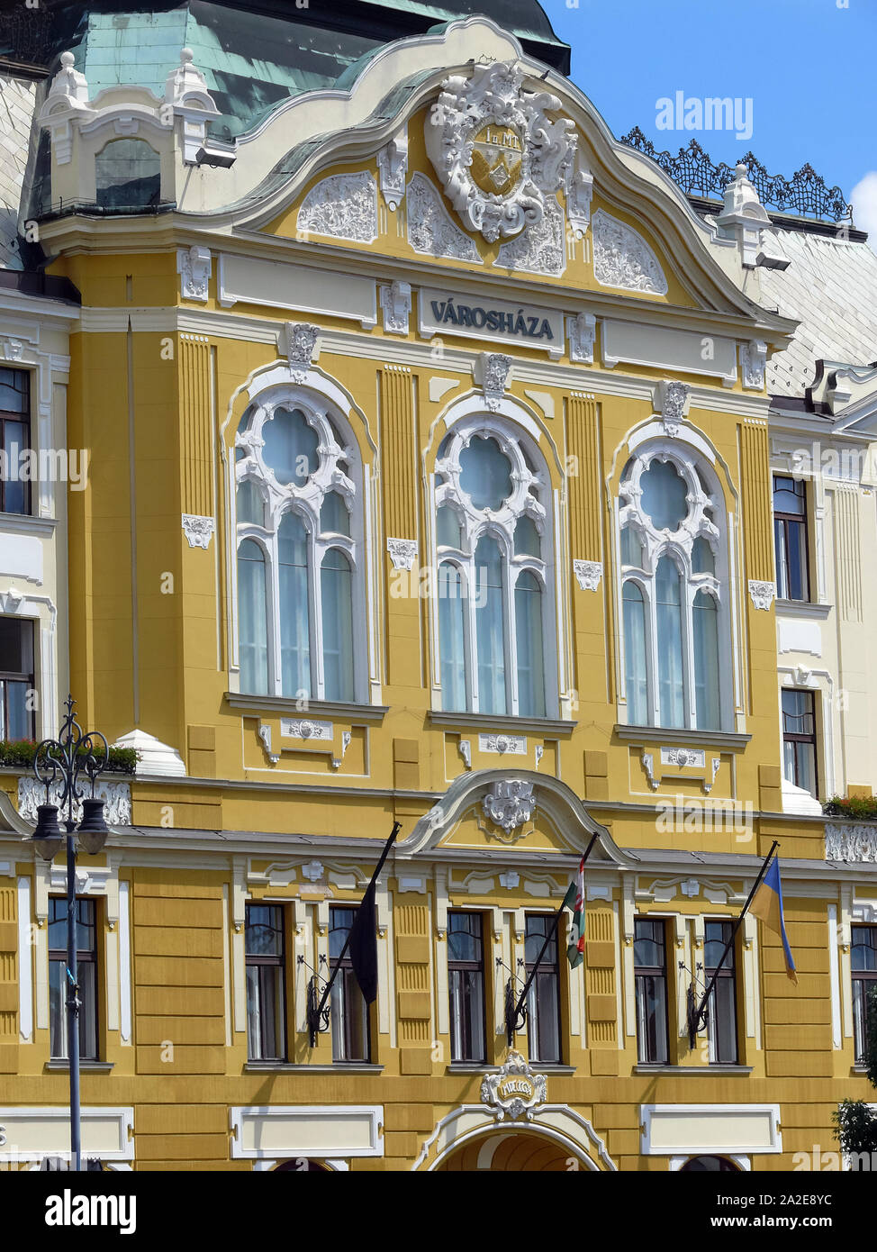 Town Hall, Pecs, Baranya County, Hungary. Varoshaza, Pécs, Magyarország ...