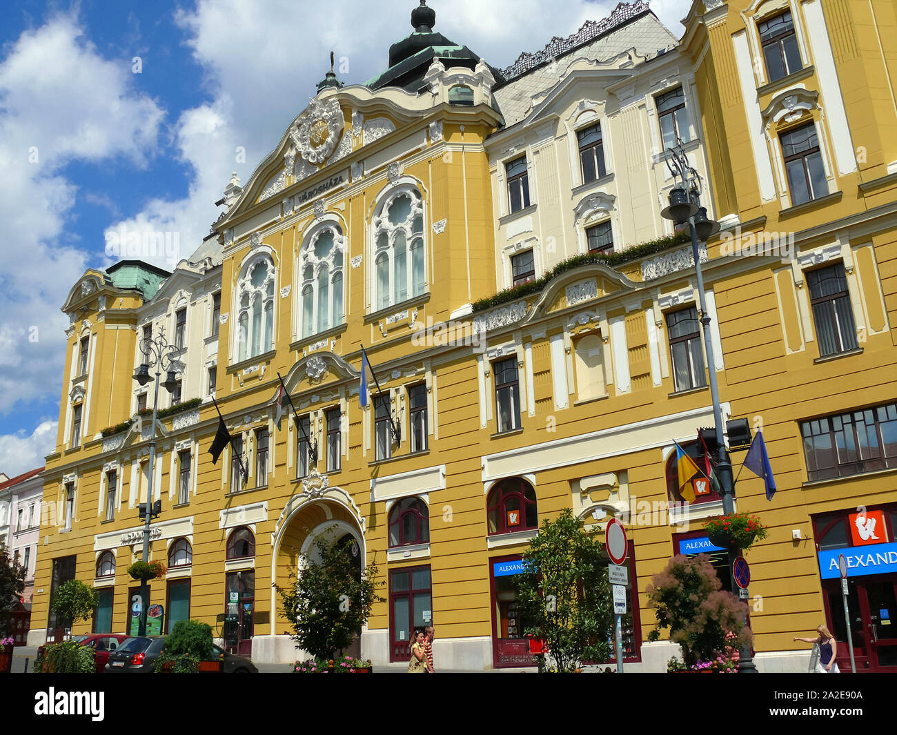 Pecs city house hi-res stock photography and images - Alamy