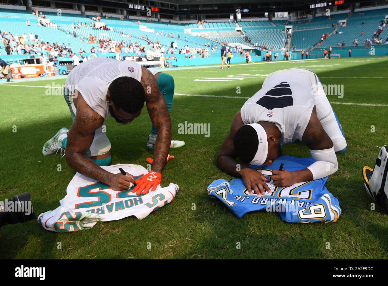 Casey Hayward, Jr. 29th Sep, 2019. #26 of Los Angeles trades jerseys ...