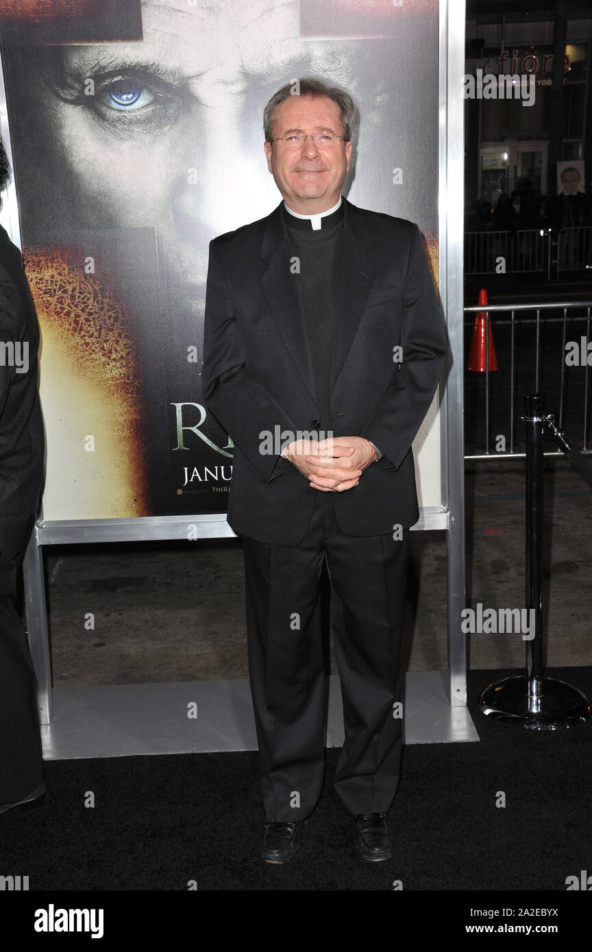 LOS ANGELES, CA. January 26, 2011: Exorcist Father Gary Thomas, the ...
