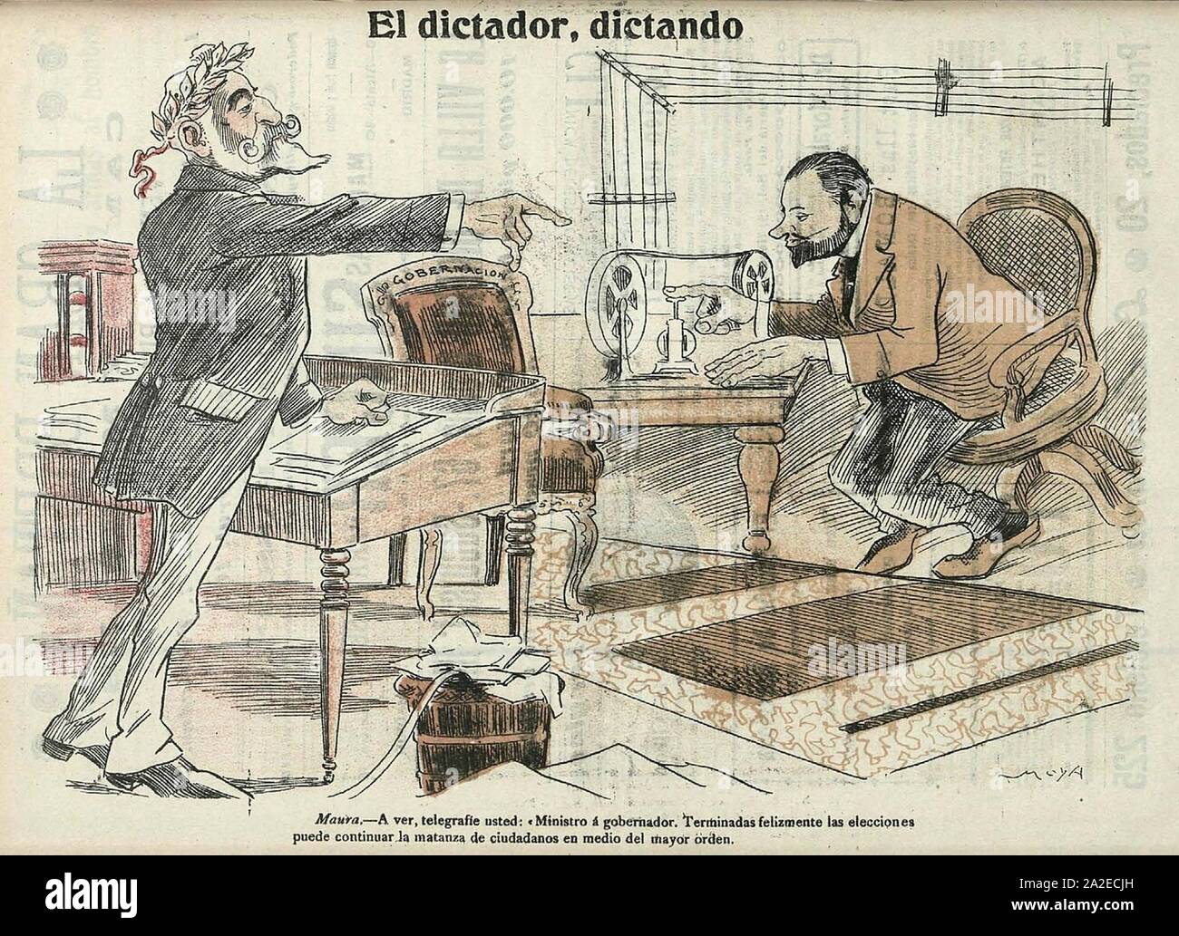 Dictando hi-res stock photography and images - Alamy