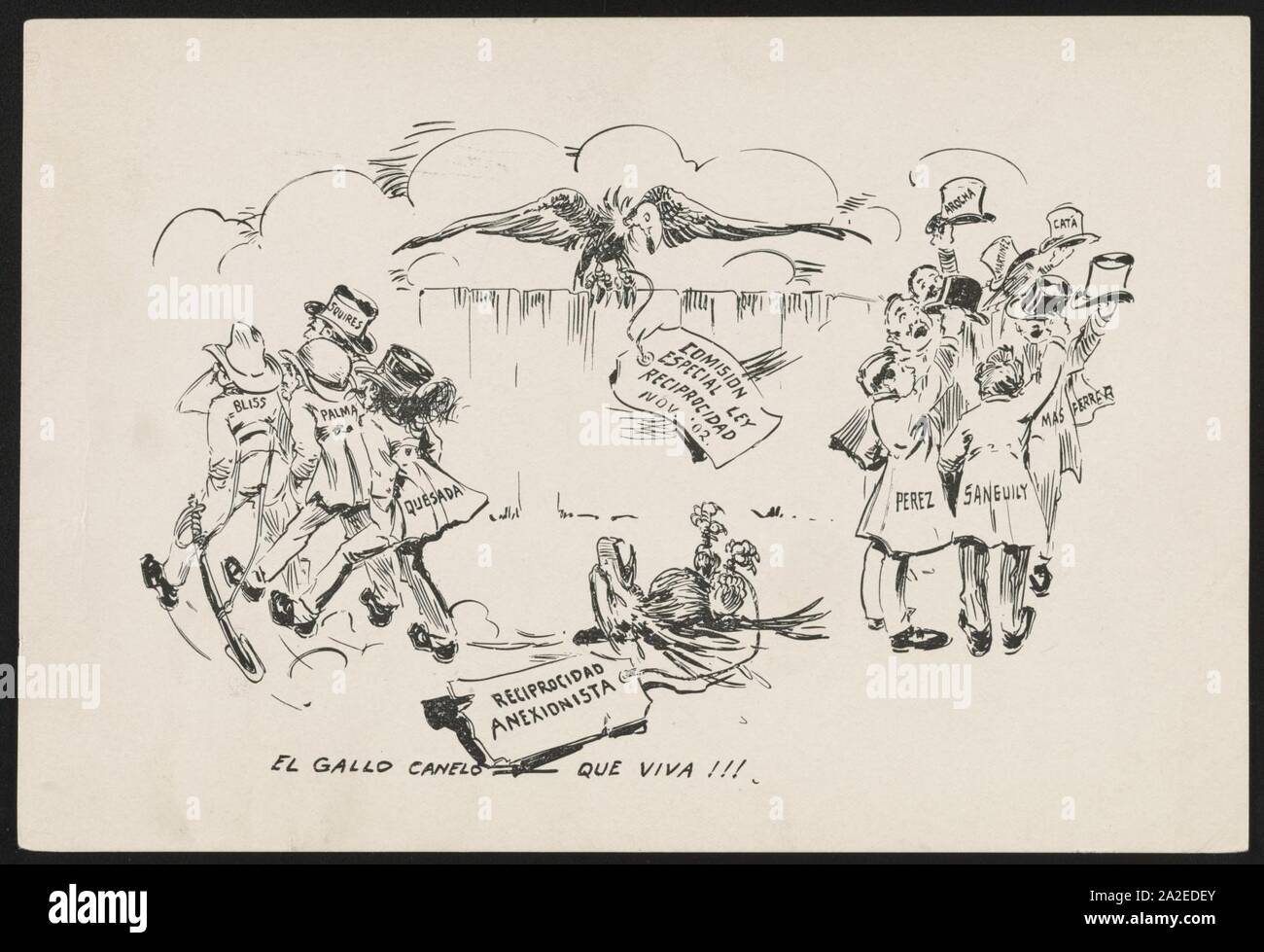 El gallo canelo - que viva Stock Photo - Alamy