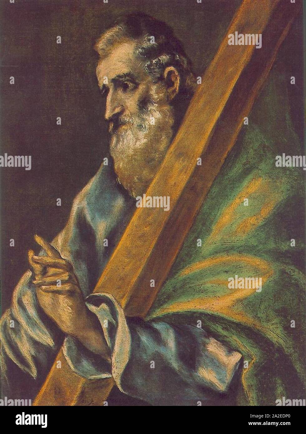 El Greco - Apostle St Andrew Stock Photo - Alamy