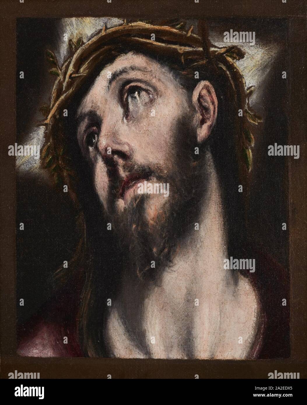 El Greco - Christ Bearing the Cross Stock Photo - Alamy