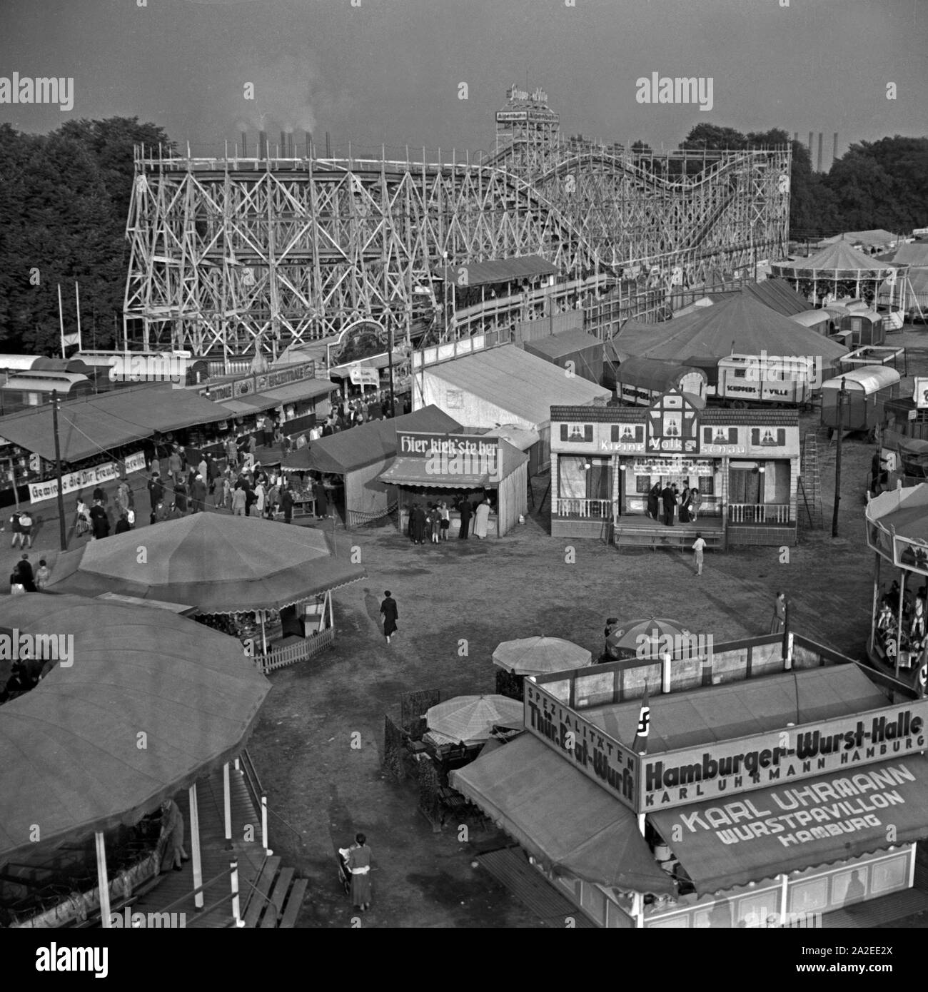1930s roller coaster hi-res stock photography and images - Alamy