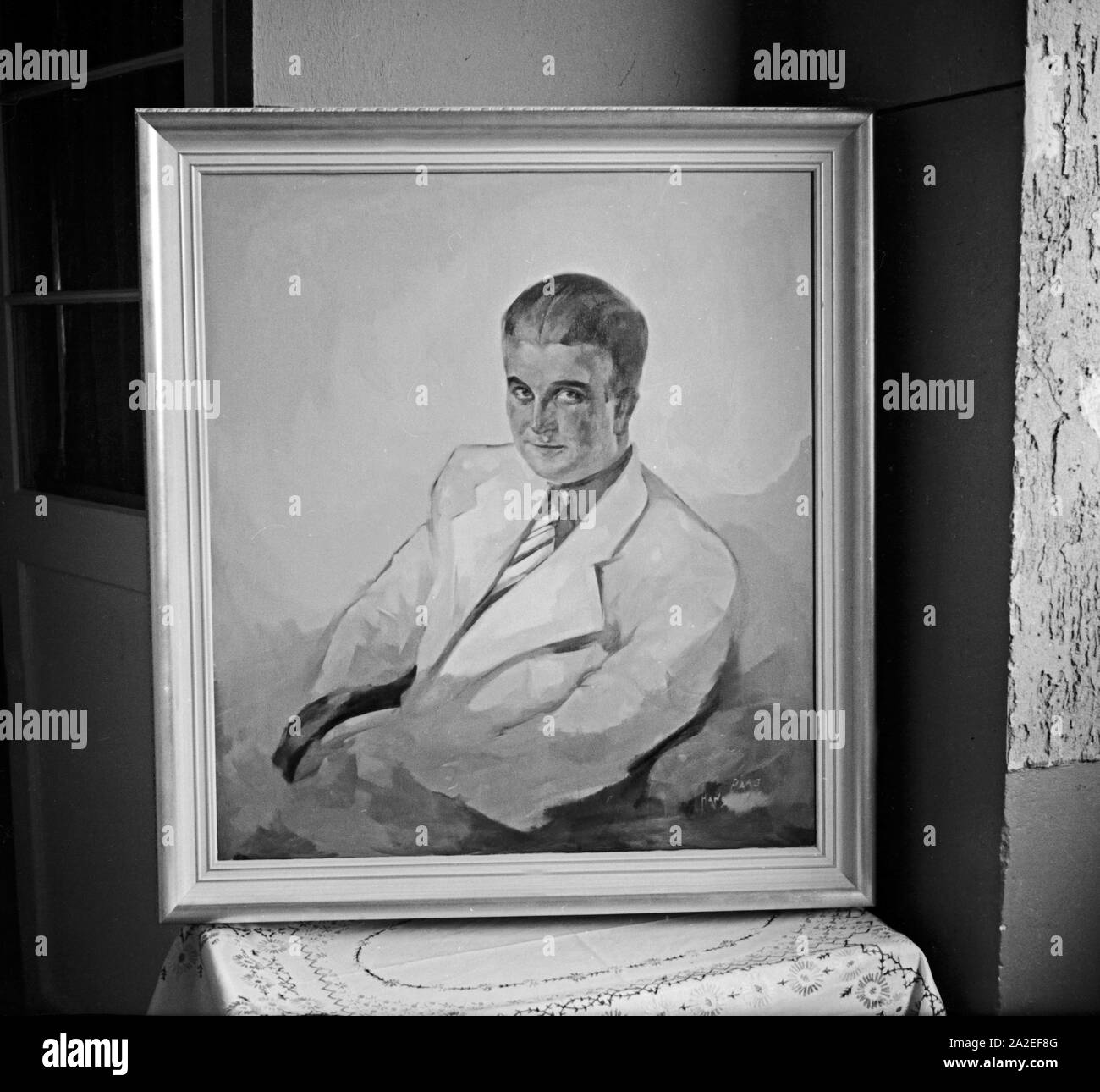 Deutschland 1930er jahre a painting by painter hans paap hi-res stock ...