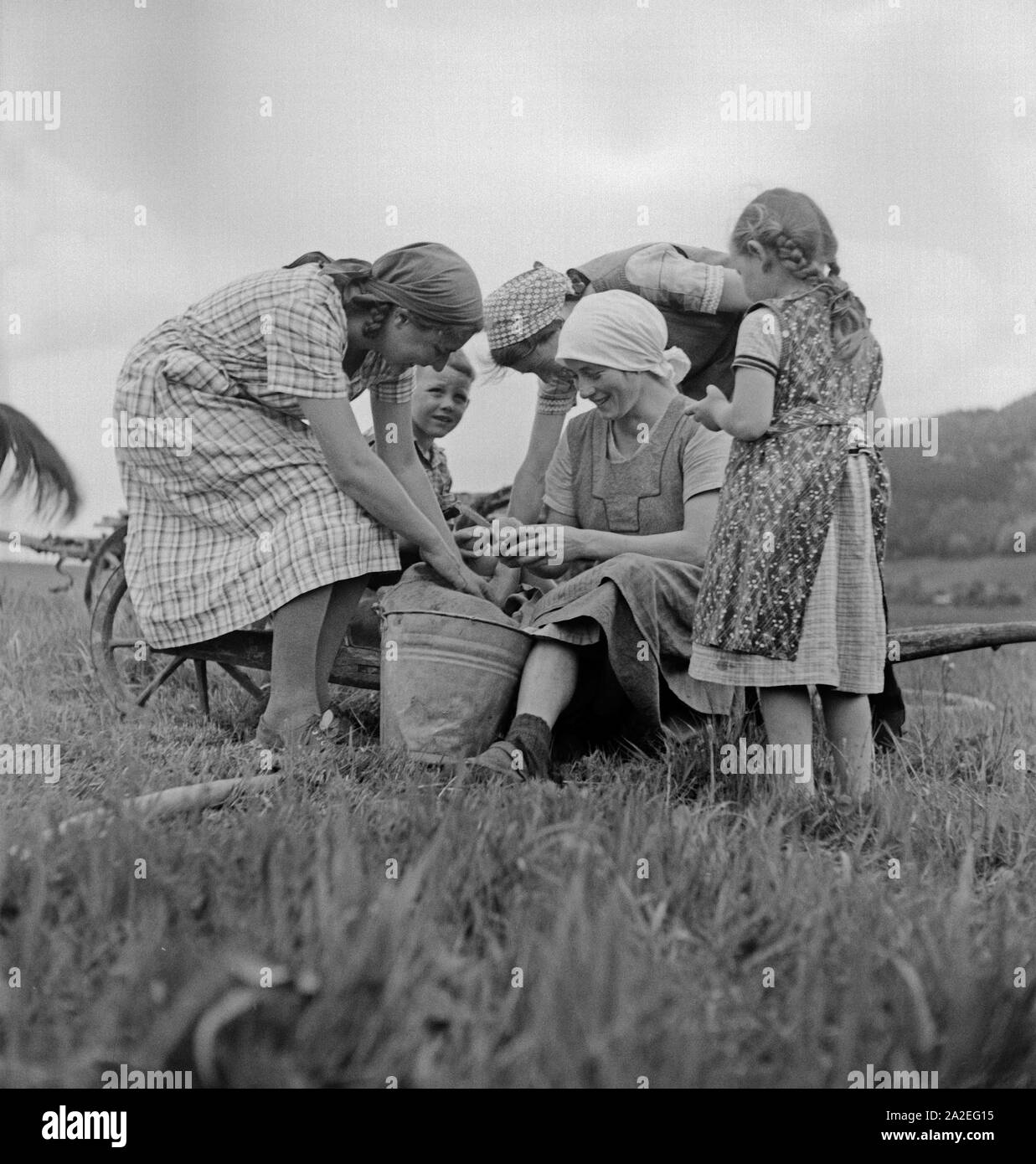 Farm women at work hi-res stock photography and images - Alamy