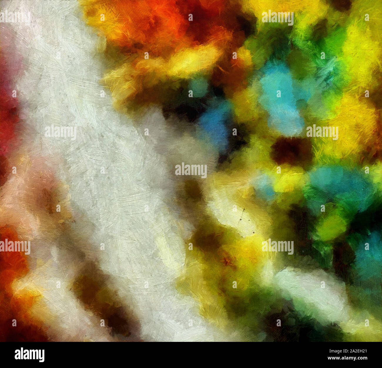 Original abstract painting at canvas. Mixed media pattern. Hand drawn ...