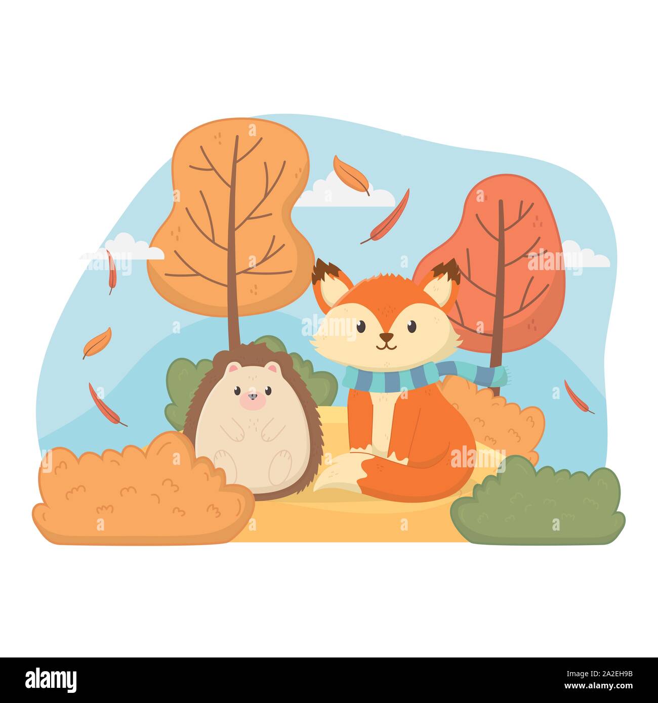 Hedgehog And Fox