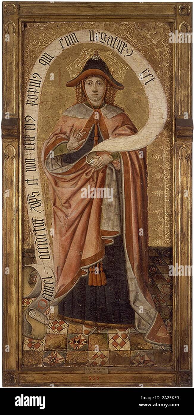 El profeta Daniel, de Juan Reixac Stock Photo - Alamy