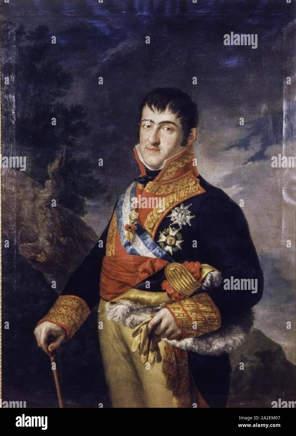 El rey Fernando VII de España (Biblioteca Nacional de España Stock ...