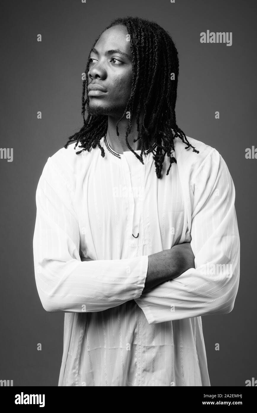 African american man wearing robe hi-res stock photography and images ...