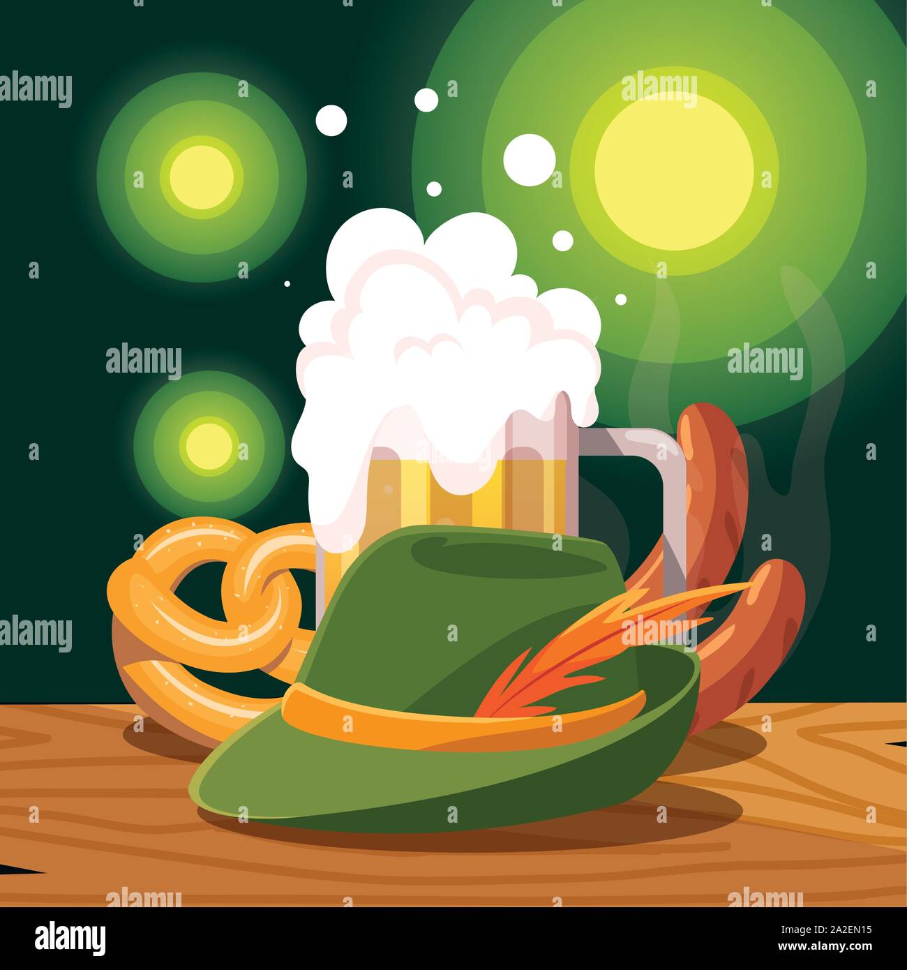 Oktoberfest design, Germany festival celebration europe landmark munich ...