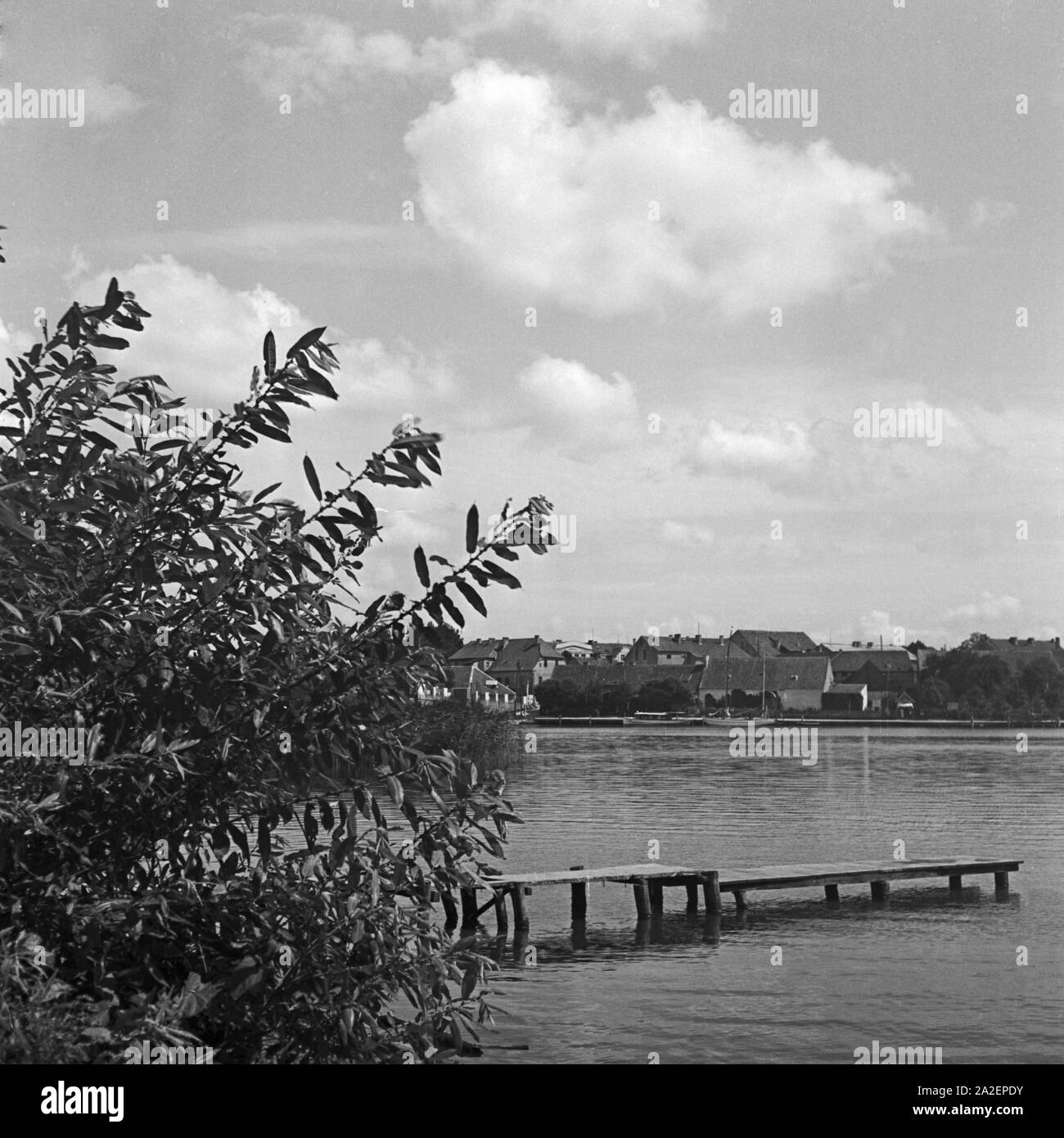 Blick auf nikolaiken in masuren in ostpreussen hi-res stock photography ...