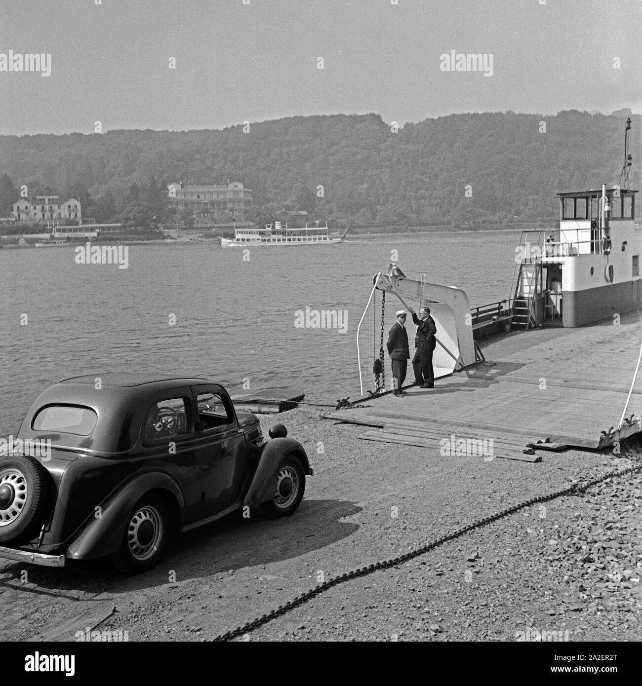 Car ferry rhine river valley hi-res stock photography and images - Alamy
