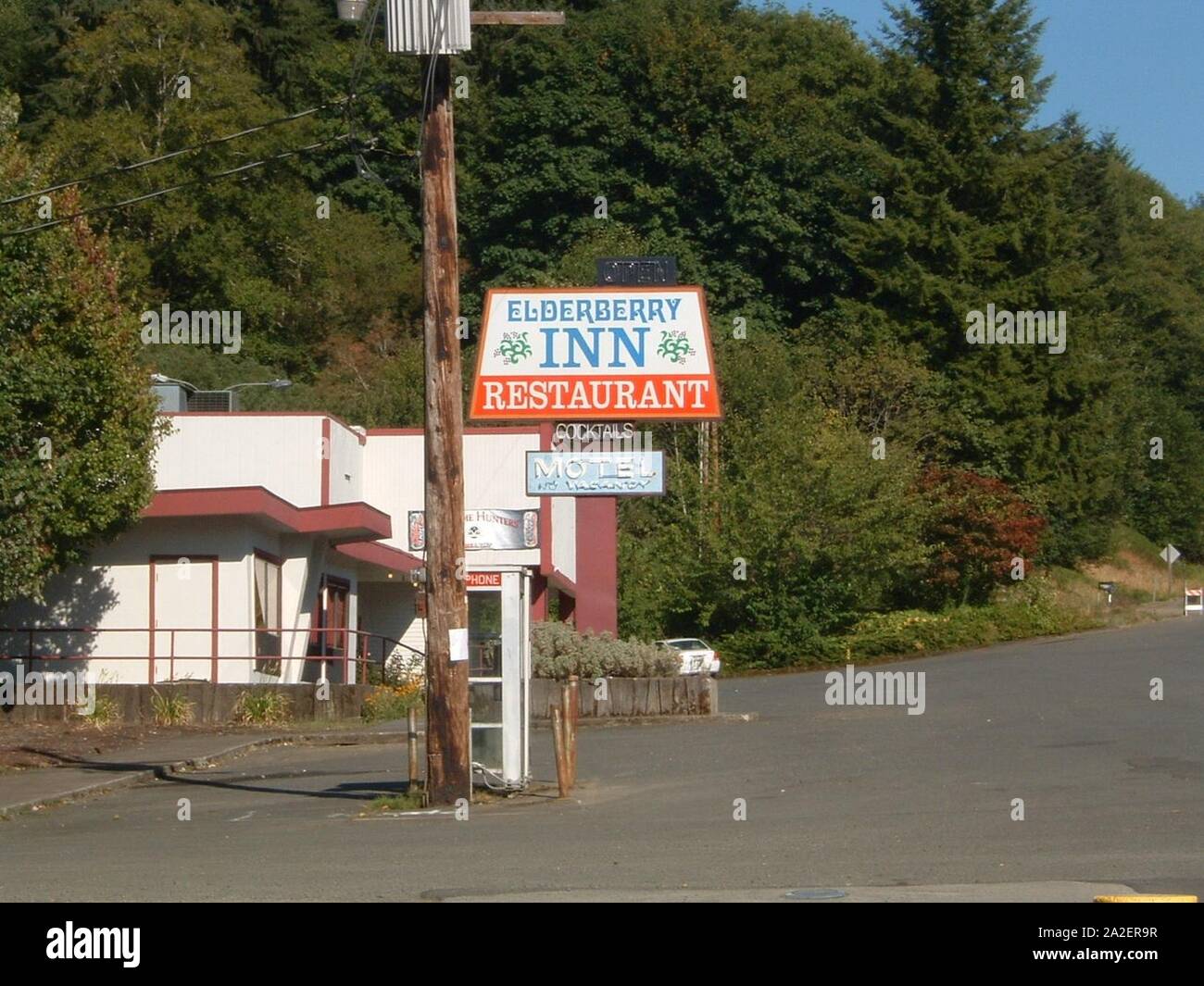 Elderberry Inn Elsie Oregon Stock Photo - Alamy