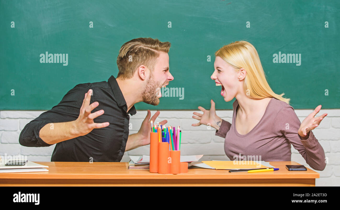 Relations classmates. Students communicate classroom chalkboard ...