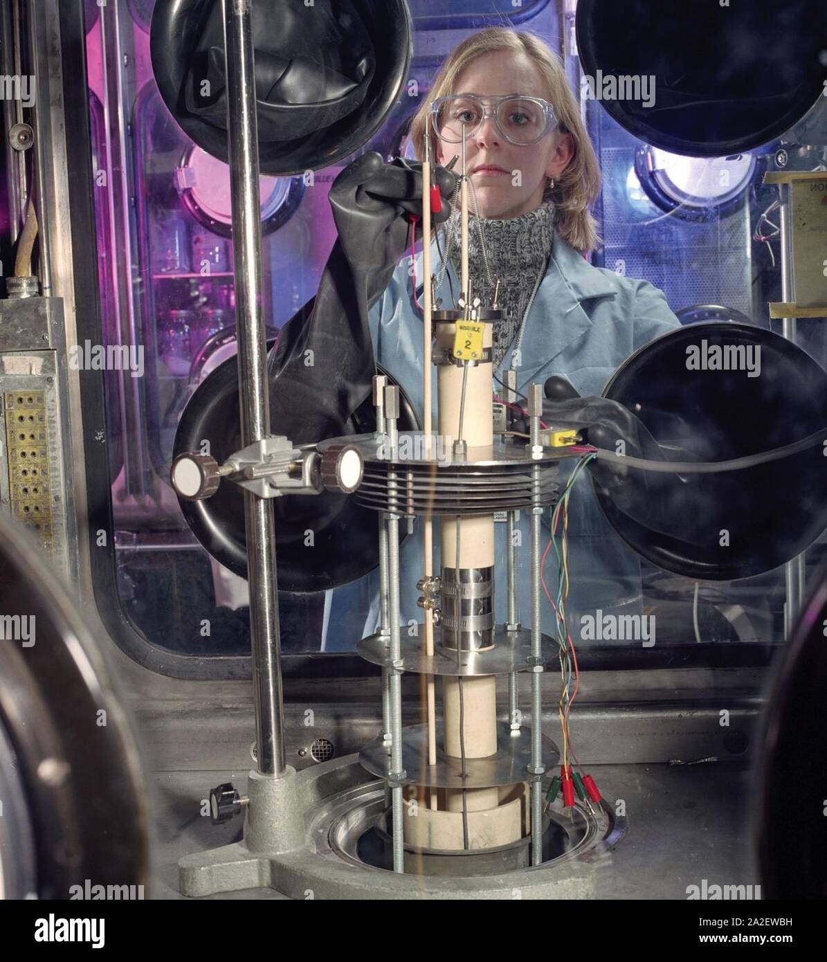 Electro refining at ANL Stock Photo - Alamy