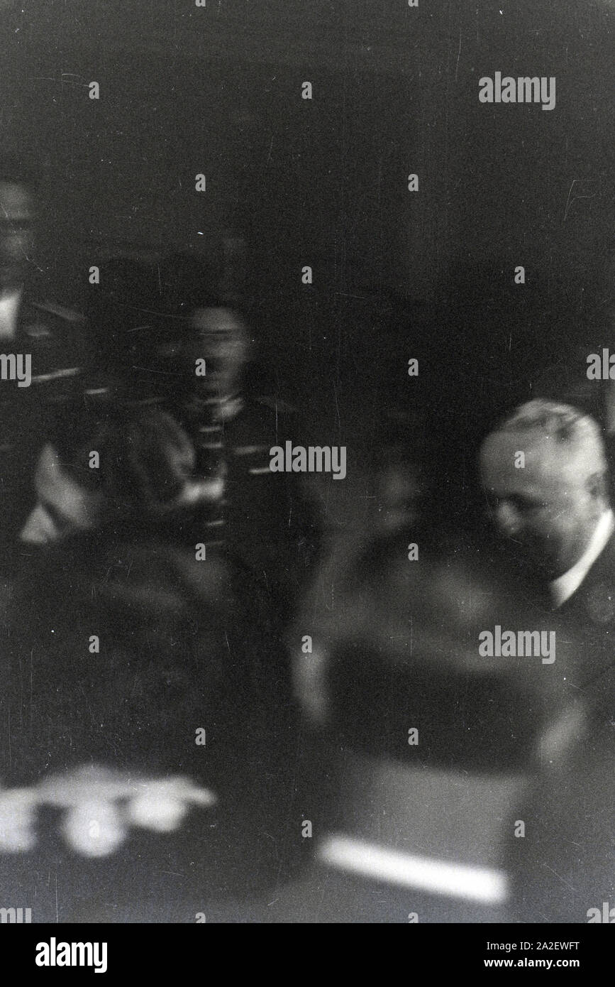 Der Leiter der Deutschen Arbeitsfront, Robert Ley, als Gast bei der ...