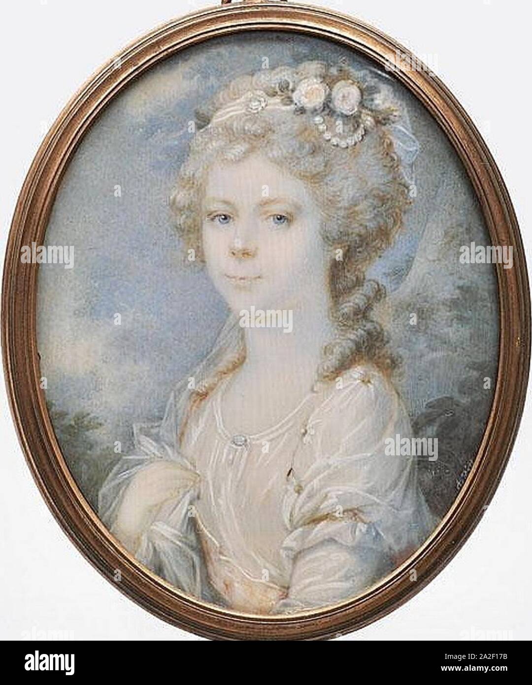 Elena Pavlovna of Russia by follower of A.C.Ritt (19 c. priv.coll Stock ...