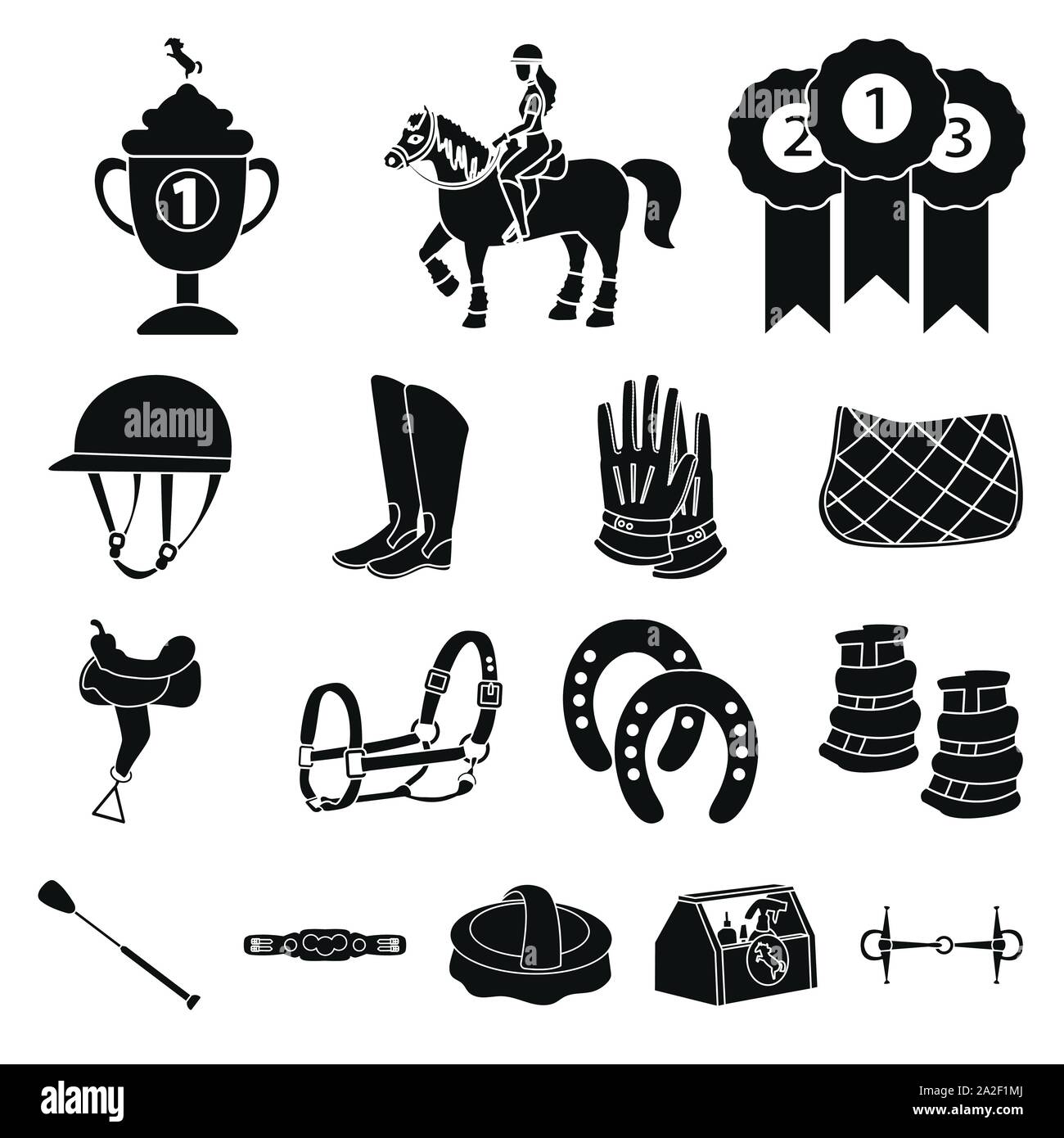 Vector design of sport and competition icon. Set of sport and ...