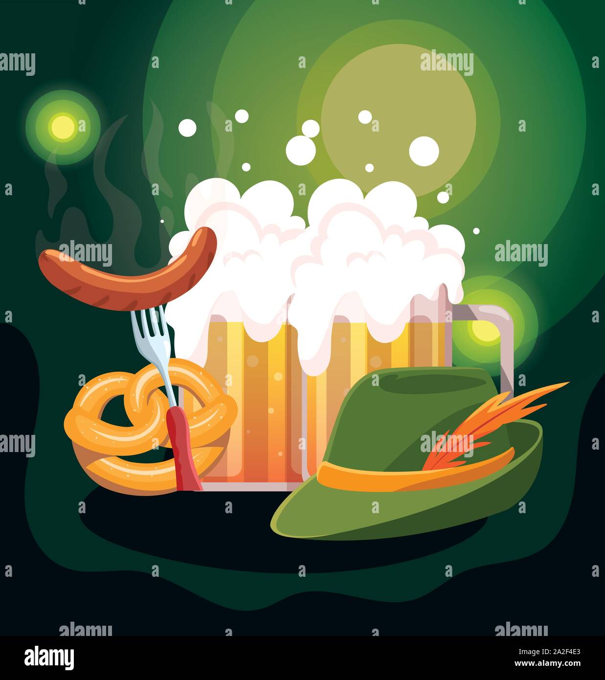 Oktoberfest design, Germany festival celebration europe landmark munich ...