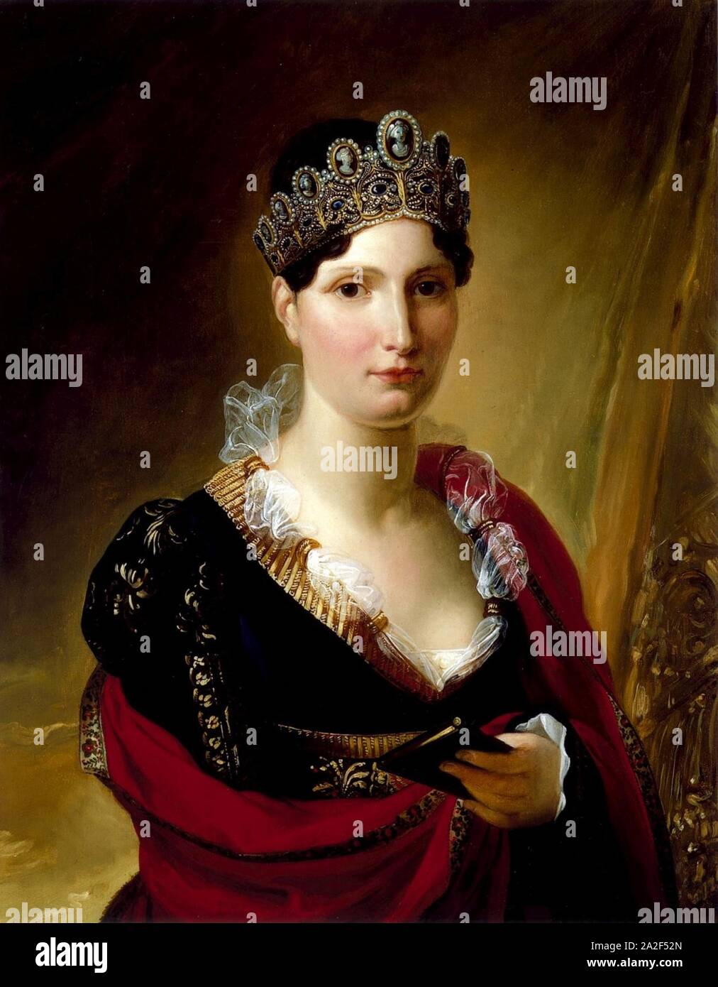 Elisa Baciocchi Franque Joseph Stock Photo - Alamy