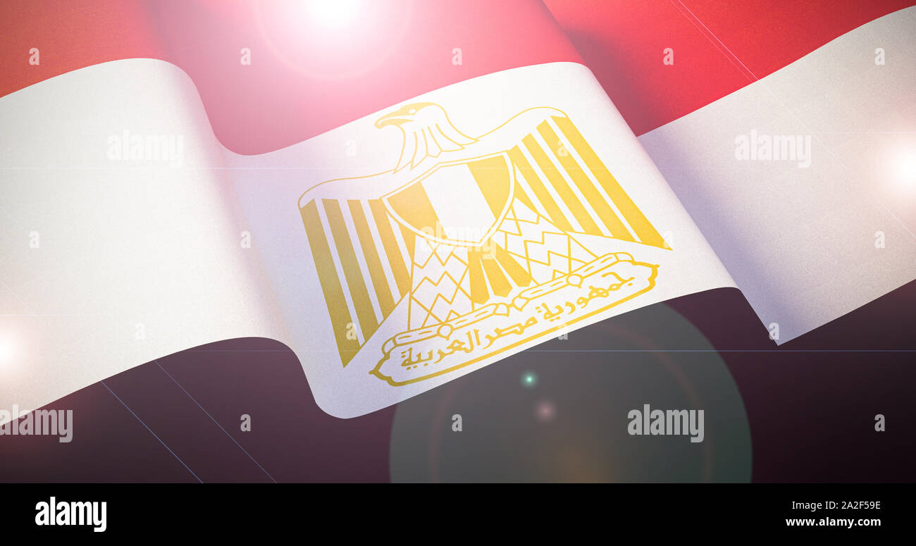 Egypt Egyptian Flag Isolated High Resolution Stock Photography and ...