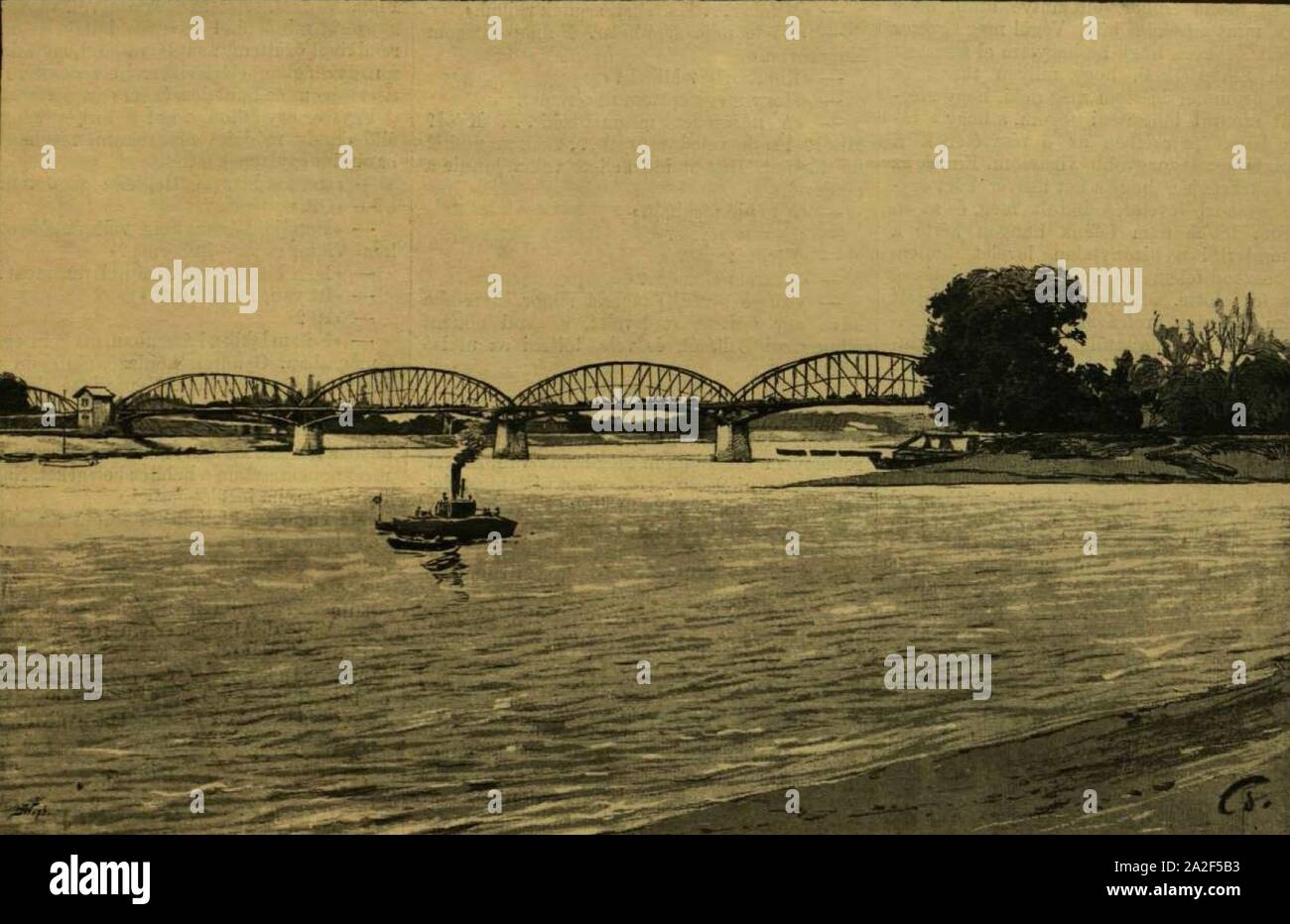 Komarno bridge hi-res stock photography and images - Alamy