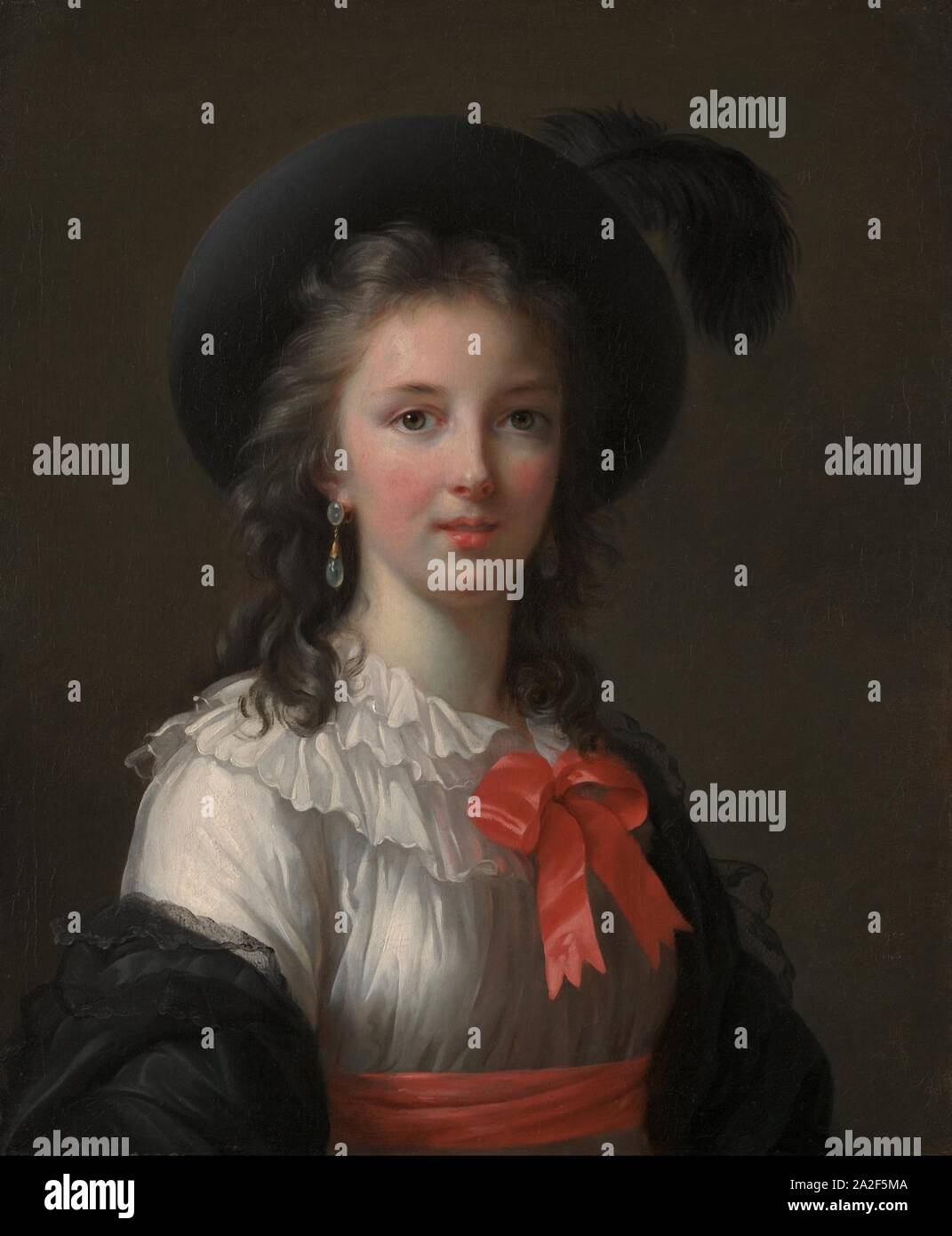 Elisabeth Louise Vigée Le Brun - Self-Portrait Stock Photo - Alamy
