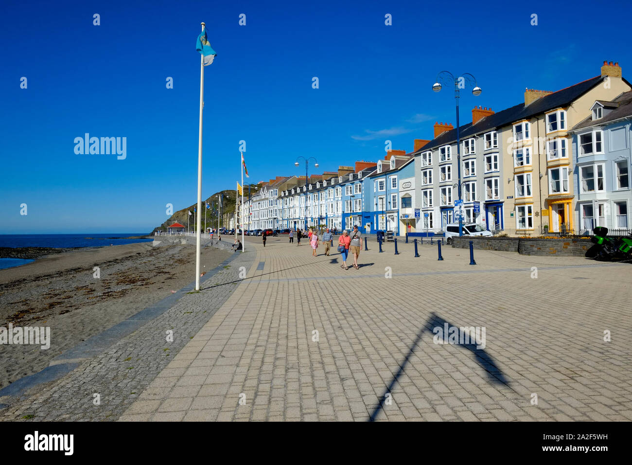 Aberystwyth Seafront Promenade High Resolution Stock Photography and ...