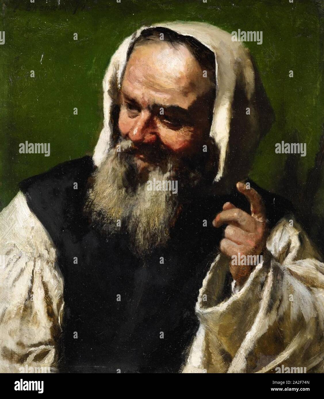 Man in smock hi-res stock photography and images - Alamy
