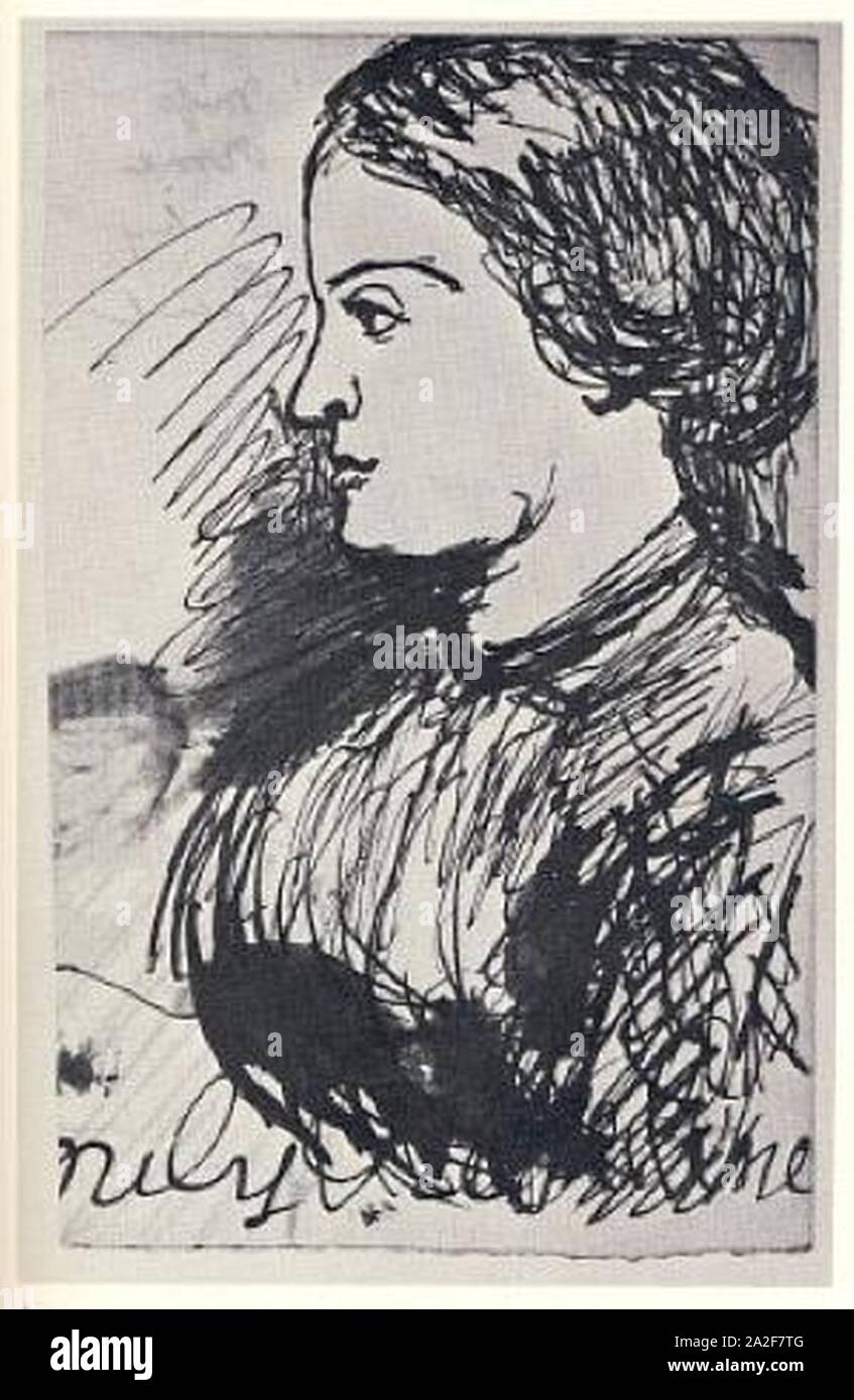Emily Rosaline Orme by Dante Rossetti Stock Photo - Alamy
