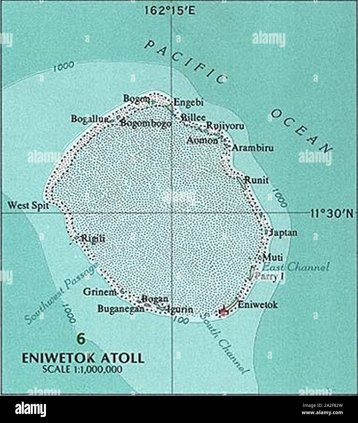 Eniwetok atoll hi-res stock photography and images - Alamy