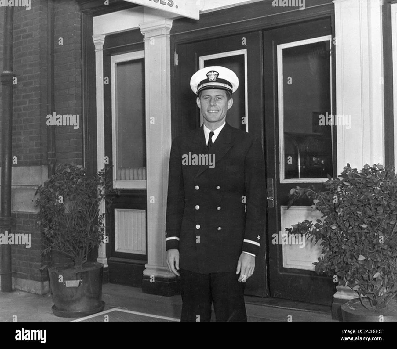 Ensign John F. Kennedy, USN Stock Photo - Alamy