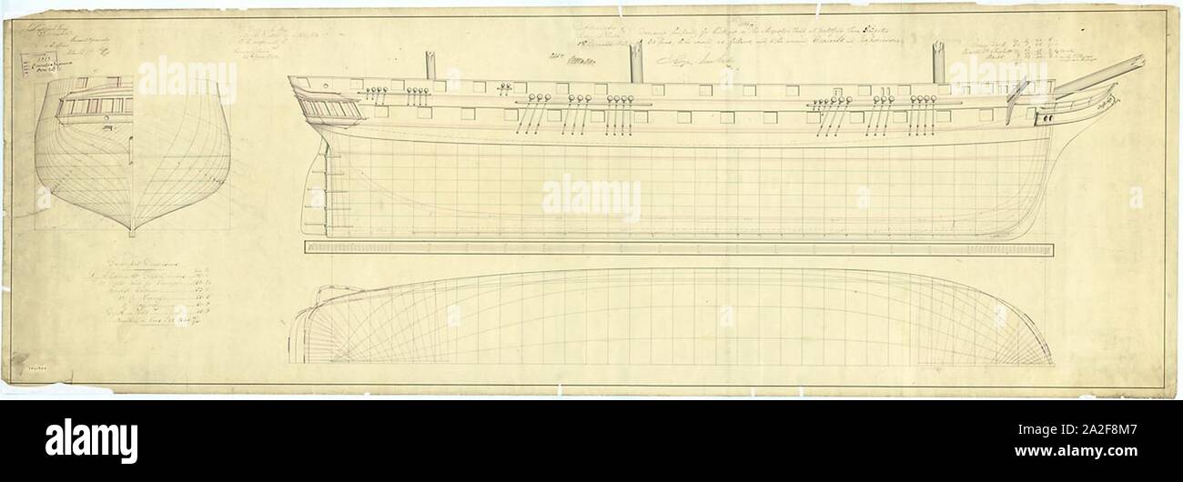 Emerald (1856); Imperieuse (1852 Stock Photo - Alamy