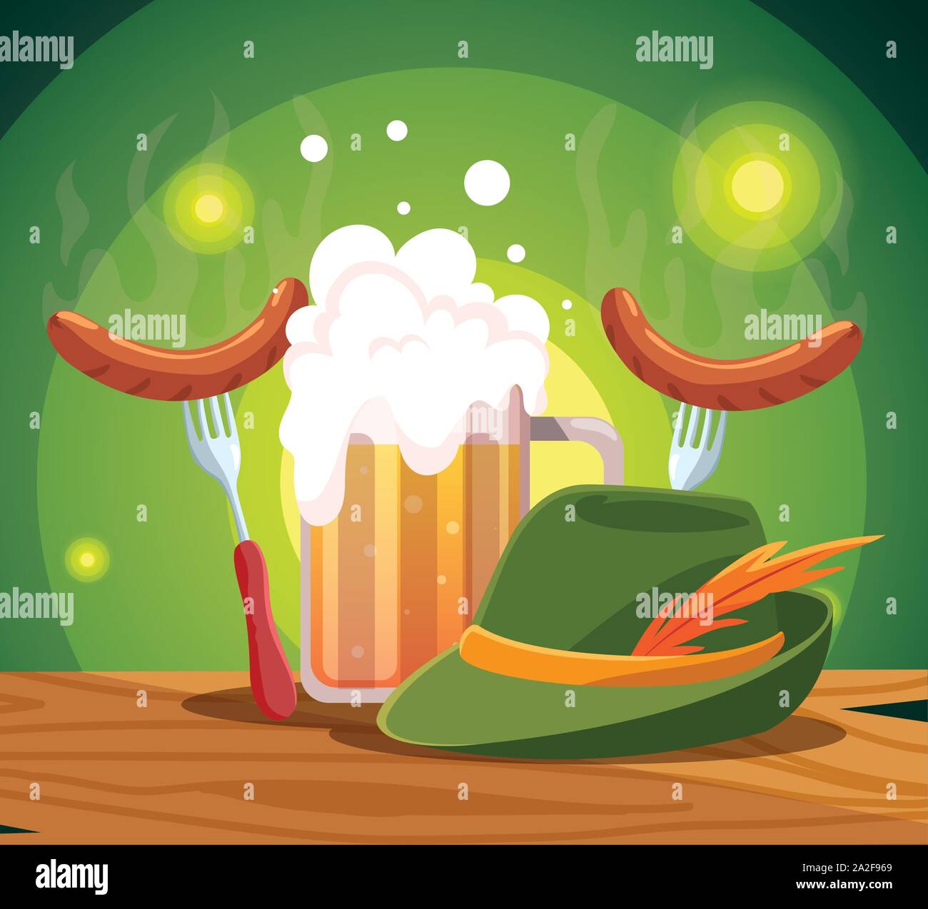 Oktoberfest design, Germany festival celebration europe landmark munich ...