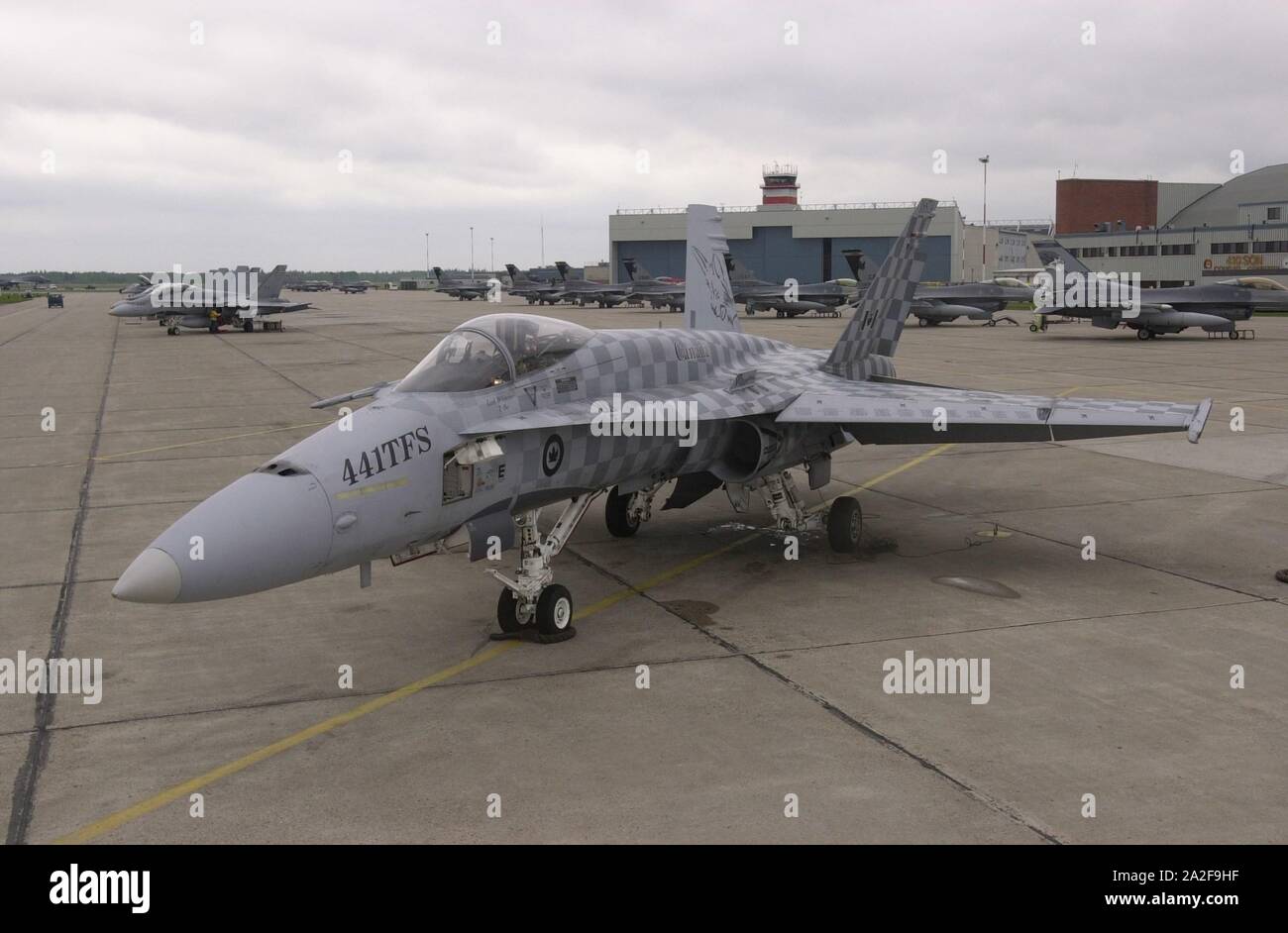 Military aircraft from around the world take part in 2001 Maple Flag ...