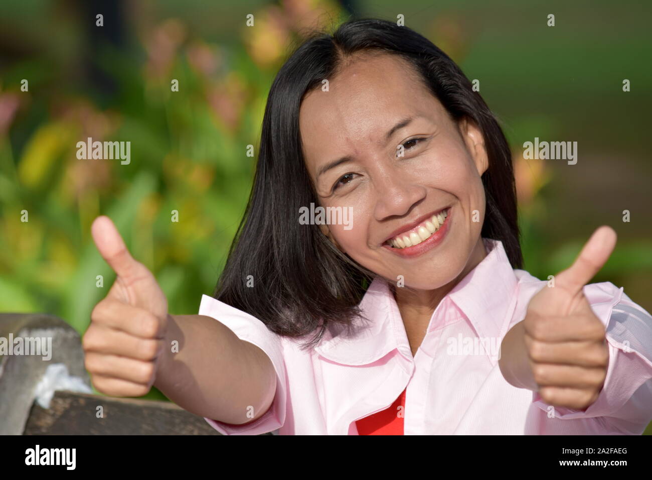 A Proud Attractive Asian Person Stock Photo - Alamy