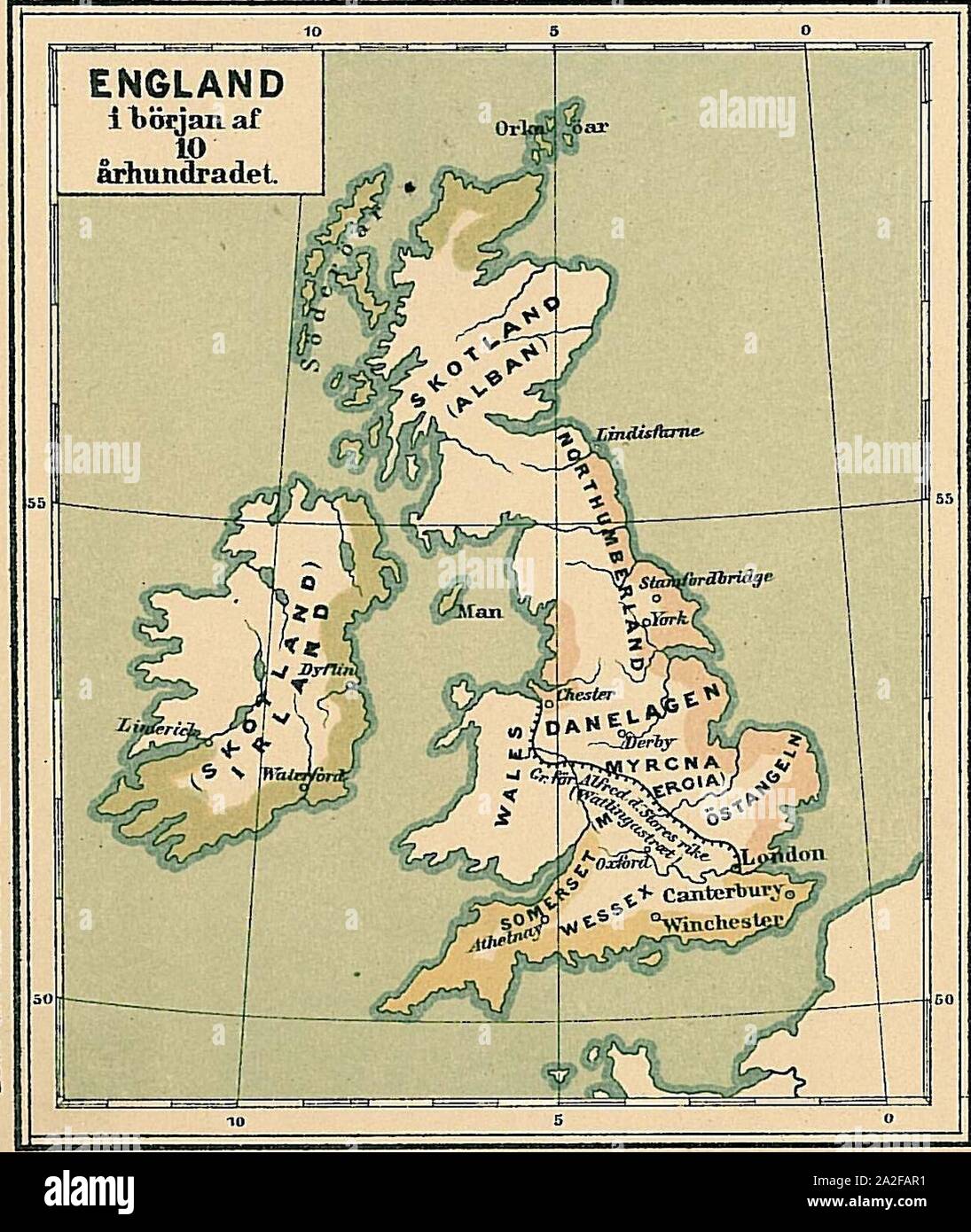 England i början av 900-talet Stock Photo - Alamy