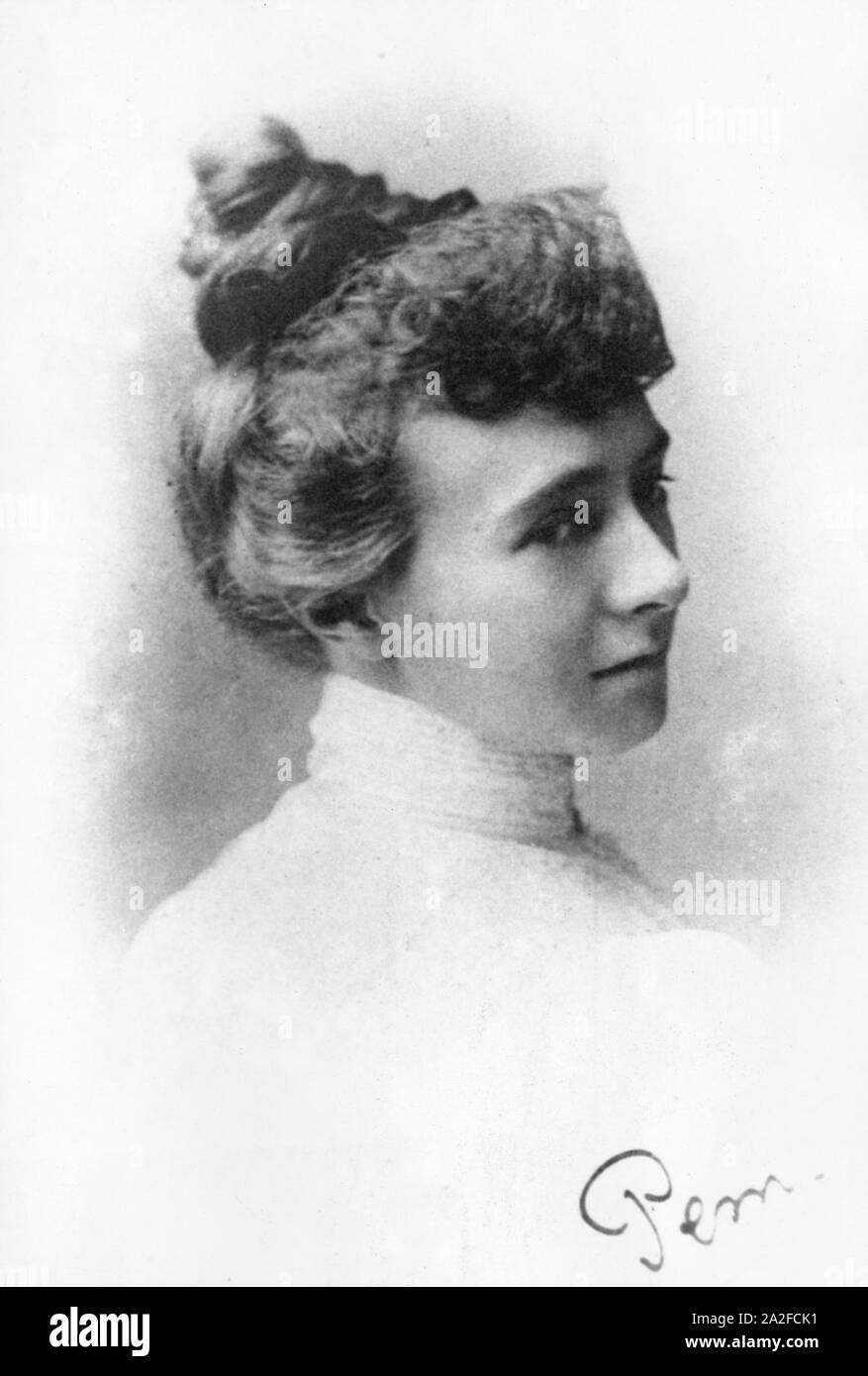 Emily Davison, c.1905. (22955287636 Stock Photo - Alamy
