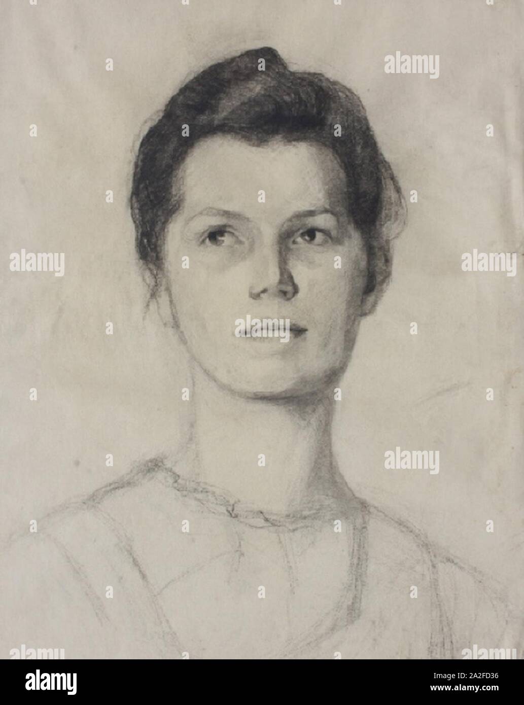 Else Berg Portret Elisabeth Stock Photo - Alamy