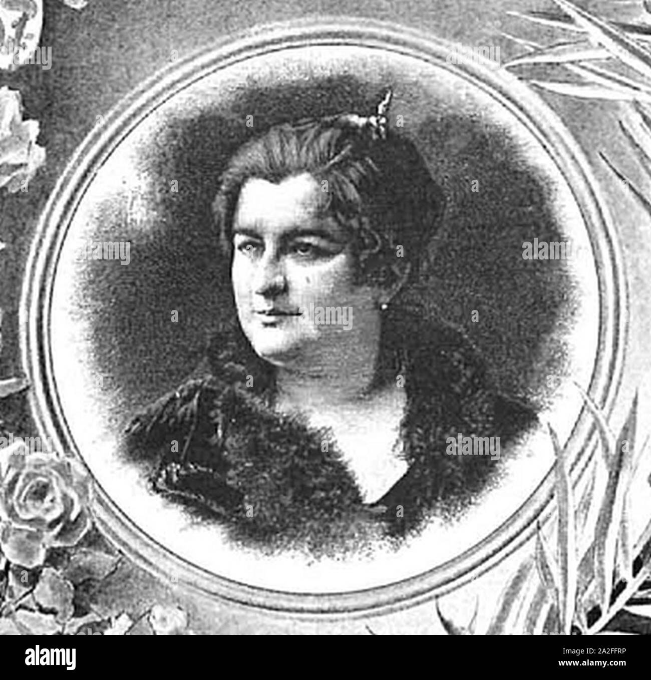 Emilia Pardo Bazán en La Ilustración Artística Stock Photo - Alamy