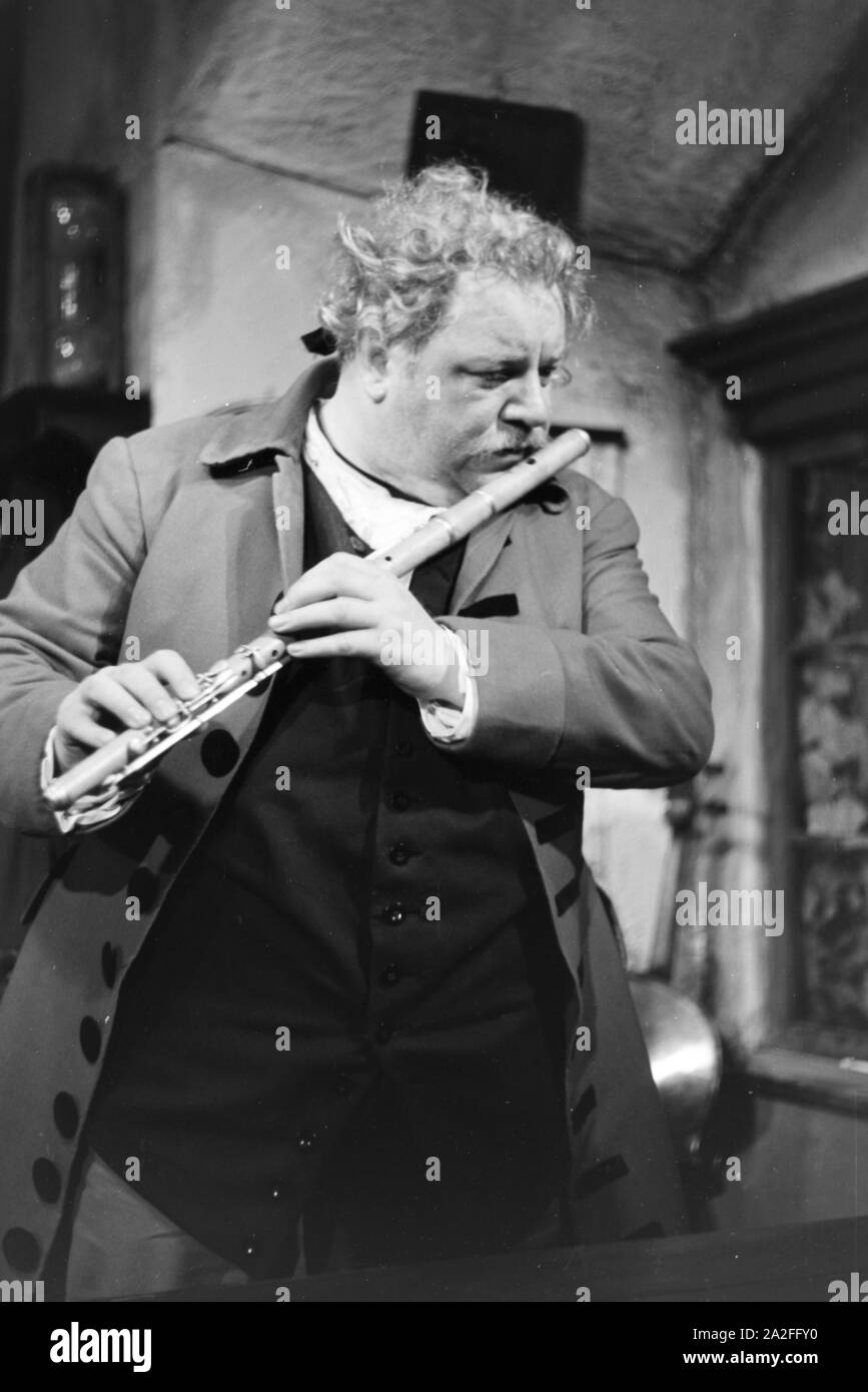 Der deutsche Schauspieler Heinrich George in seiner Rolle als ...