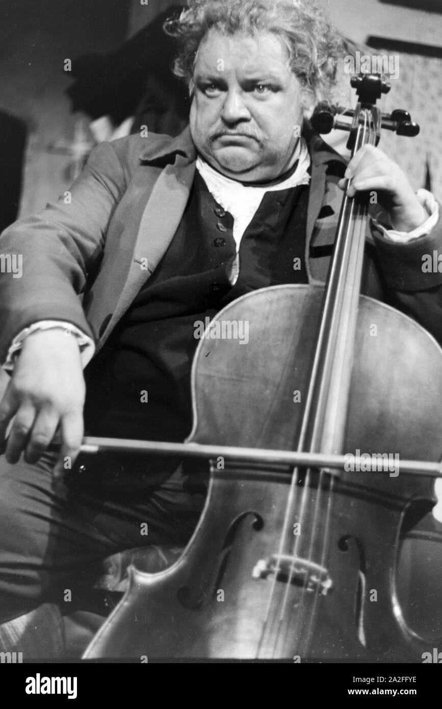 Der deutsche Schauspieler Heinrich George in seiner Rolle als ...